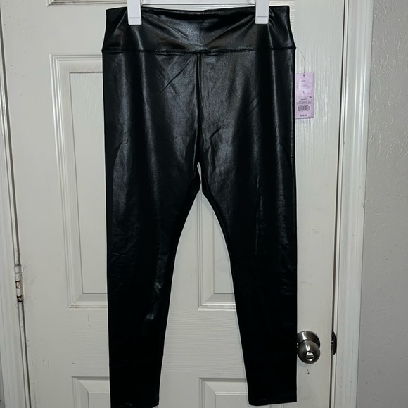 Pants & Jumpsuits | Black Leather Pants | Poshmark